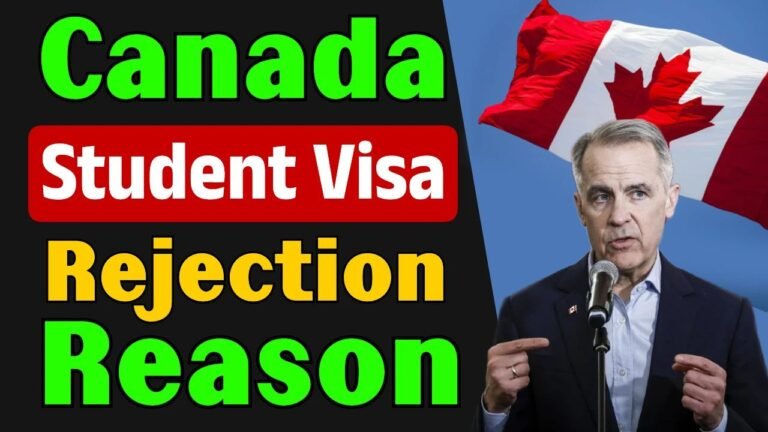 Canada Student Visa Rejection 2025 – Reasons and How to Avoid Them - ABH News